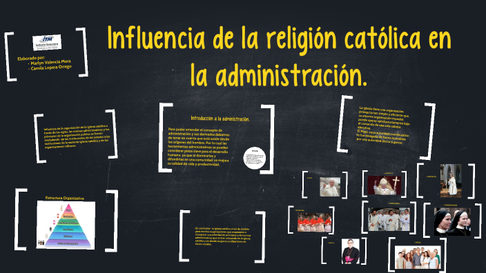 Influencia de la iglesia católica en la administración by Sara Lopera ...