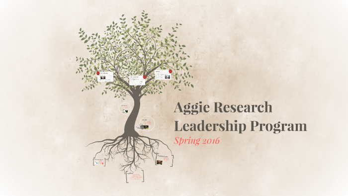 Aggie Research Leadership Program by Steven Shao on Prezi