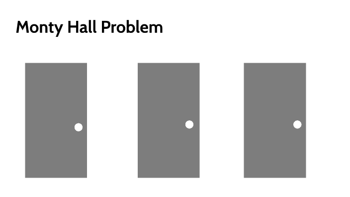 Monty Hall Problem by Zackery Donlen on Prezi