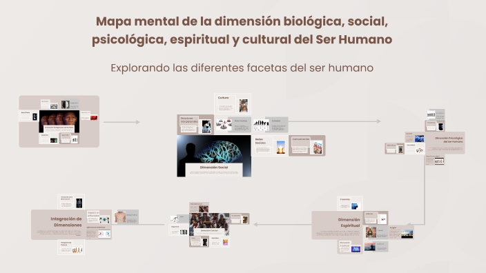 Mapa mental de la dimensión biológica, social, psicológica, espiritual ...