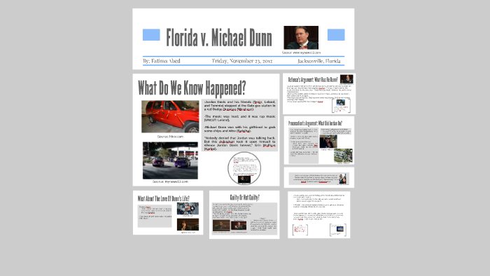 Florida v. Michael Dunn by Fatima Abed on Prezi