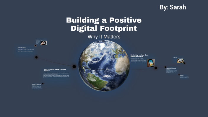 Building a Positive Digital Footprint by SARAH KHAN on Prezi