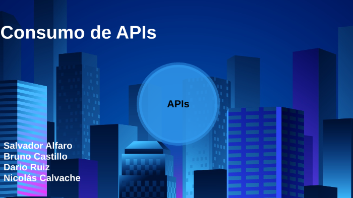 Consumo de APIs by Nicolás Calvache on Prezi