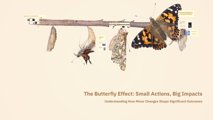 The Butterfly Effect: Small Actions, Big Impacts by Rawan Al-hamlan on ...