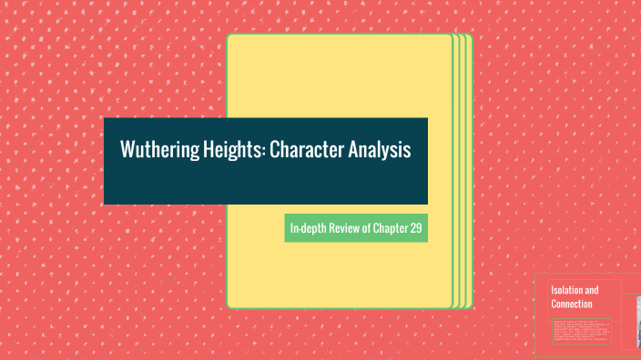 Wuthering Heights: Character Analysis by Hanan Taysir on Prezi