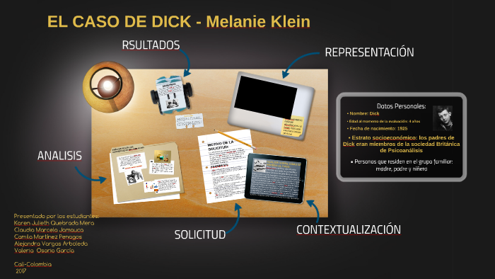 EL CASO DE DICK -Melanie Klein by Valeria Osorio on Prezi