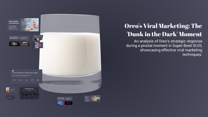 Oreo's Viral Marketing: The 'Dunk in the Dark' Moment by Gopi Chand S ...