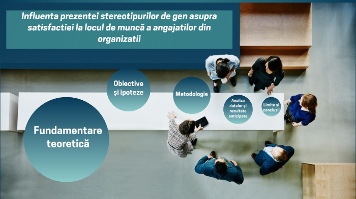 Influența prezenței stereotipurilor de gen asupra satisfacției la locul ...