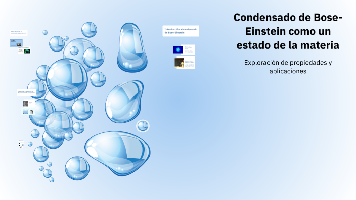 Condensado de Bose-Einstein como un estado de la materia by Jonathan ...