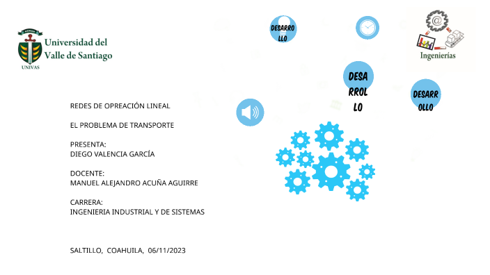 REDES DE PROGRAMACIÓN LINEAL by diego valencia on Prezi