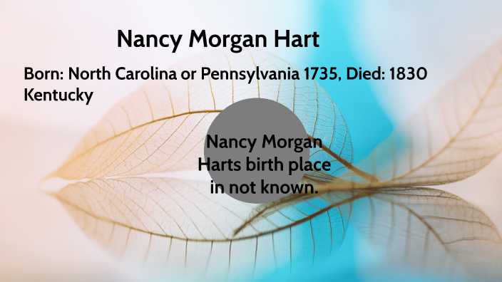 Nancy Morgan Hart by Lucy F