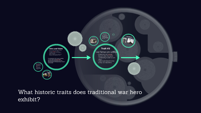 What historic traits does traditional war hero exhibit? by Jessica ...