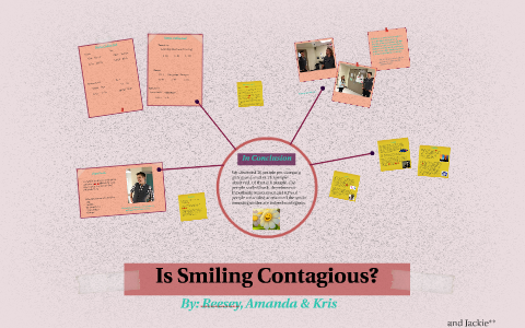 Is smiling contagious? by reese mccarty