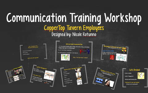 Communication Training Workshop by Nicole Rotunno on Prezi