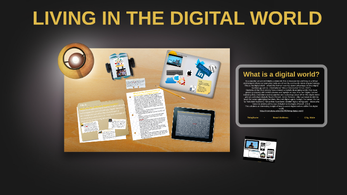 Living in the digital world by Chloe Bradshaw` on Prezi