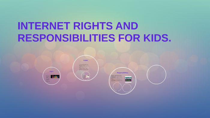 INTERNET RIGHTS AND RESPONSIBILITIES FOR KIDS. by Mariana Paredes on Prezi