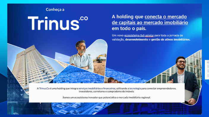 Conheça a Trinus.Co by Trinus .Co on Prezi