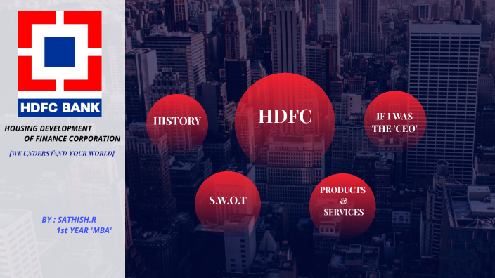HDFC Bank 1 by Sathish R on Prezi
