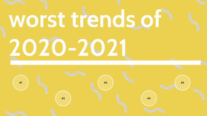 worst trends on 2020-2021 by brooke payne on Prezi