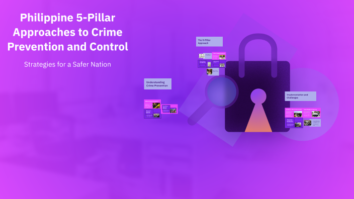 Philippine 5-Pillar Approaches to Crime Prevention and Control by May ...