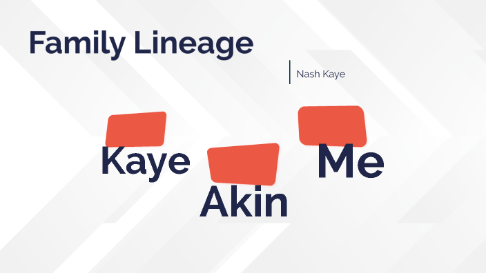 Kaye Family by Nash Kaye on Prezi