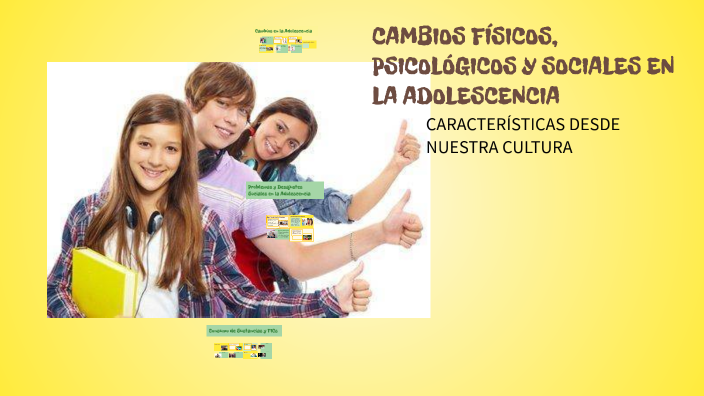 CAMBIOS FÍSICOS, PSICOLÓGICOS Y SOCIALES EN LA ADOLESCENCIA by silvi c ...