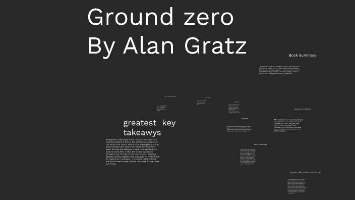 Ground zero Book Share #2 by GERARDO NOVOA on Prezi