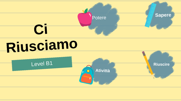 Verbi potere, sapere e riuscire by Marina Rodriguez on Prezi