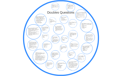Doubles Questions by Alex Bednar on Prezi