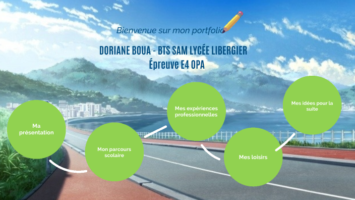 Mon portfolio - Épreuve OPA E4 by Doriane Boua on Prezi