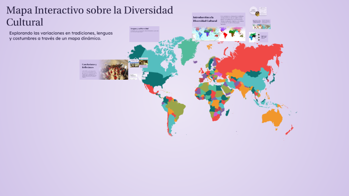 Mapa Interactivo sobre la Diversidad Cultural by Frida María Mascareño ...