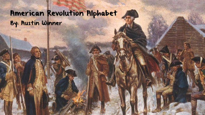 American Revolution Alphabet by Austin Winner on Prezi