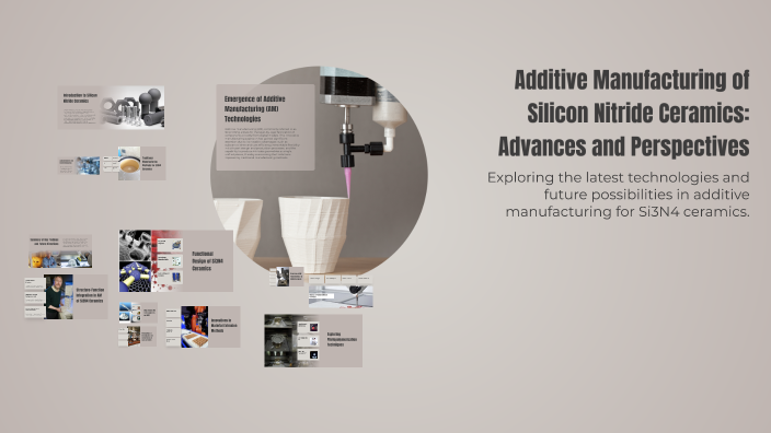 Additive Manufacturing of Silicon Nitride Ceramics: Advances and ...