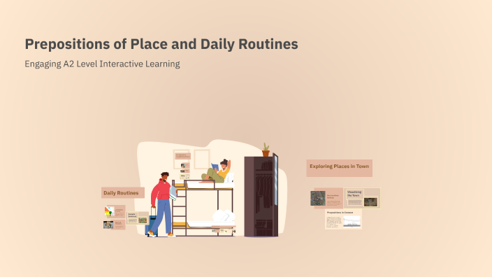 Prepositions of Place and Daily Routines by on Prezi