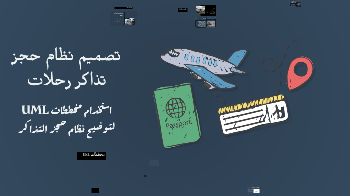 تصميم نظام حجز تذاكر رحلات by Nour Shammout on Prezi