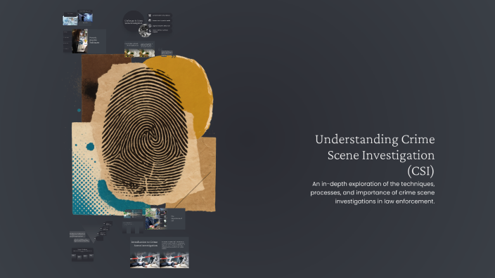 Understanding Crime Scene Investigation (CSI) by Anne DeJesus Gudino on ...