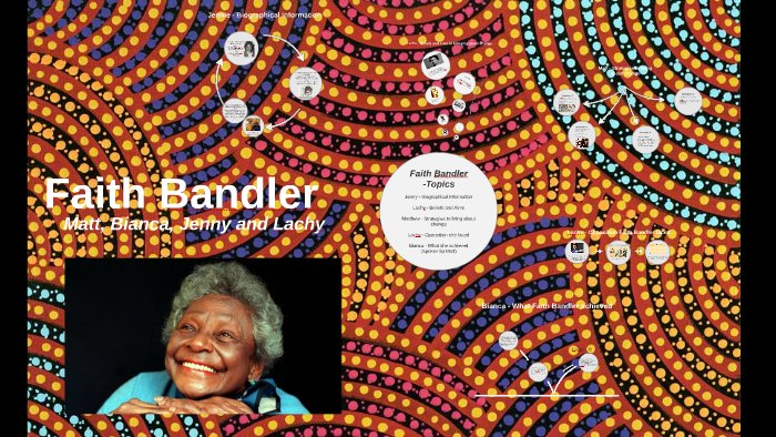 Faith Bandler - Aboriginal Rights Activist by Lachy Twyford