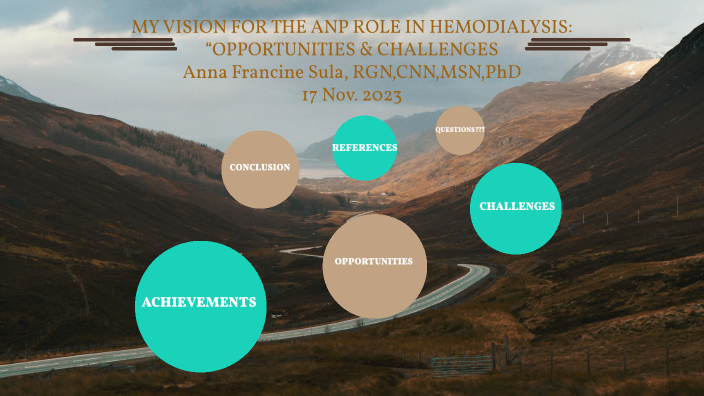 My vision for the ANP role in Hemodialysis: " OPPORTUNITIES ...