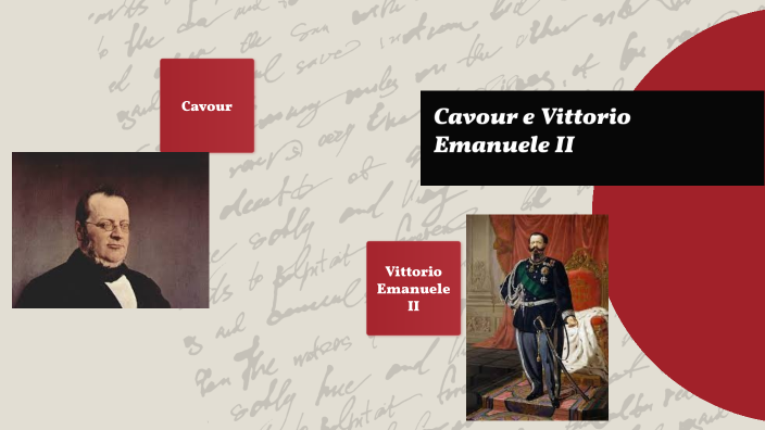 Cavour e Vittorio Emanuele II by PIERANGELO GIULIANI on Prezi