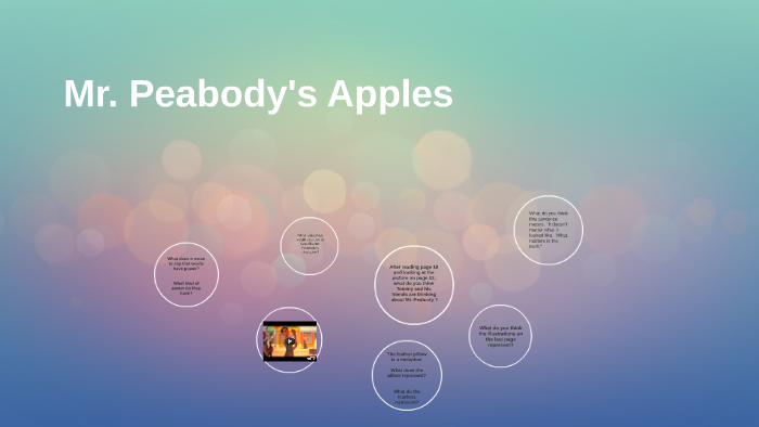 Mr. Peabody's Apples by michelle bettler on Prezi