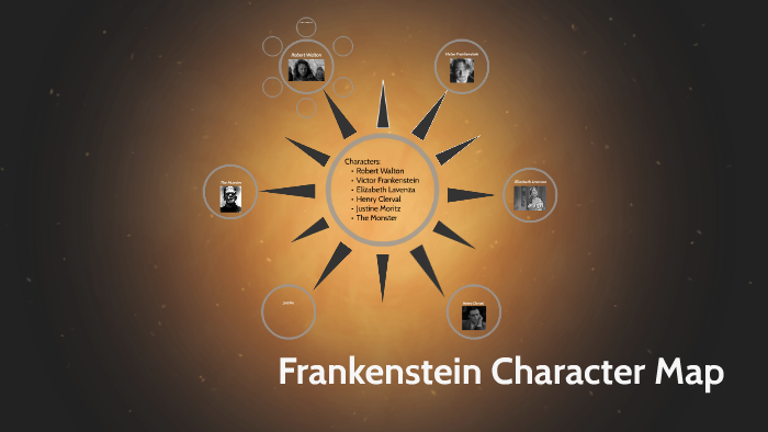 Frankenstein Character Map by Lame Person on Prezi