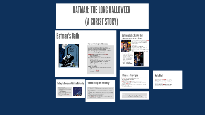 BATMAN: THE LONG HALLOWEEN by on Prezi
