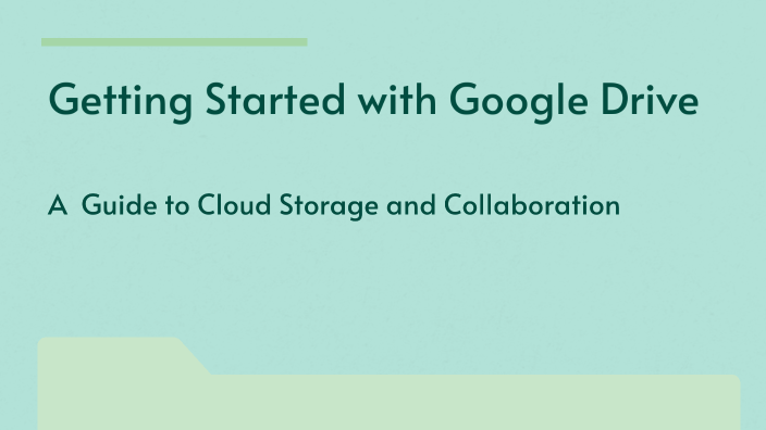 Getting Started with Google Drive by Gresa Bajraktaraj on Prezi