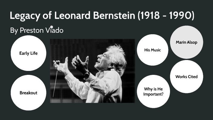 Leonard Bernstein - Preston Viado by Preston Viado on Prezi