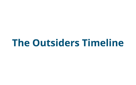 The Outsiders Timeline Of Events by Akash Uppal on Prezi