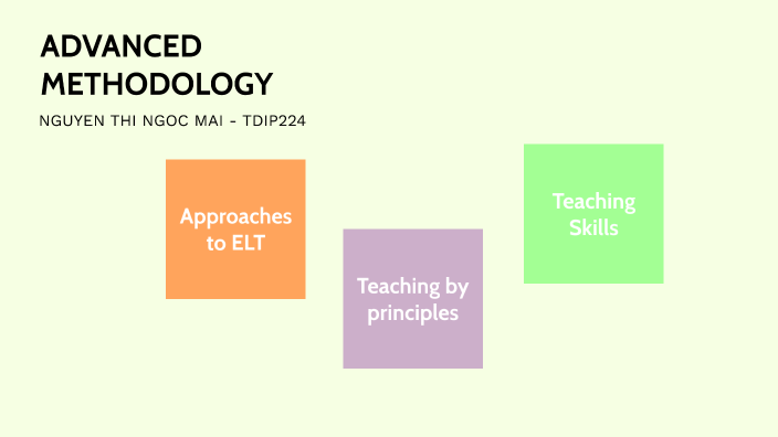 Advanced methodology by Mai Nguyễn on Prezi