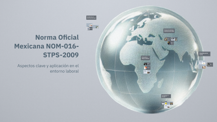 Norma Oficial Mexicana NOM-016-STPS-2009 by José Noel Sosa Francisco on ...