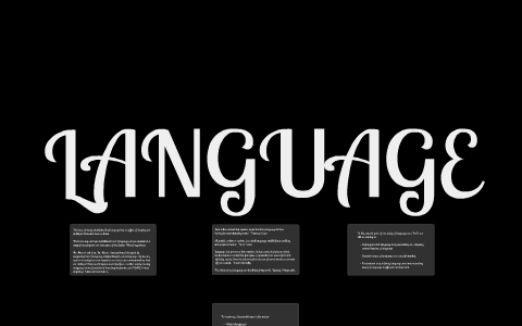 TOK Language Prezi by Eric Moore on Prezi