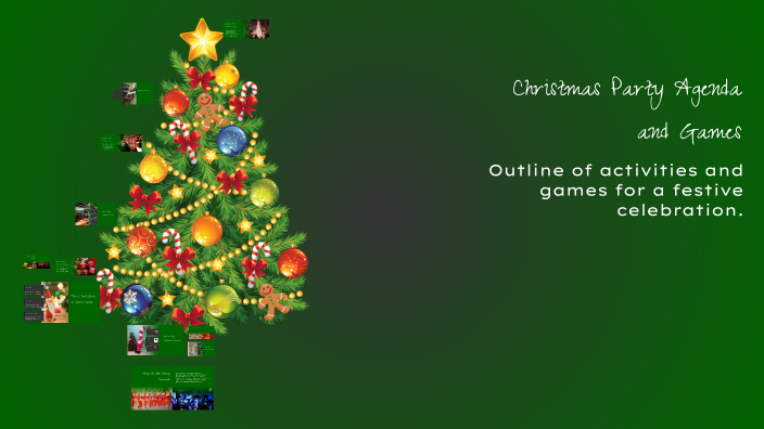 Christmas Party Agenda and Games by Maleko Bravo on Prezi
