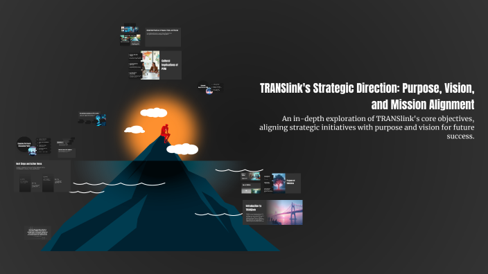 TRANSlink's Strategic Direction: Purpose, Vision, and Mission Alignment ...